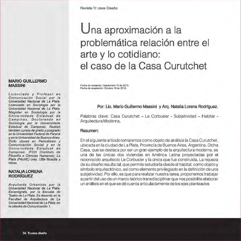 UNA APROXIMACIÓN A LA PROBLEMÁTICA RELACIÓN ENTRE ARTE Y LO COTIDIANO ...
